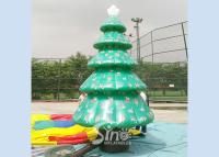 China 6m High Outdoor Giant Advertising Inflatable Christmas Tree for Holiday Party Decoration for sale