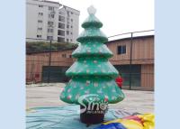 China 6m High Outdoor Giant Advertising Inflatable Christmas Tree for Holiday Party Decoration for sale