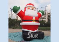 China 5m High Giant Inflatable Santa Claus for Christmas Outdoor Promotions with CE Certification for sale