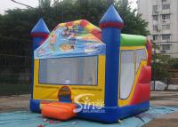 China 4in1 Kids Bouncy Castle with Slide and Basketball Hoop 4.5m x 4.5m Commercial Grade for sale
