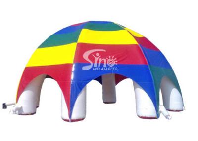 China Rainbow Inflatable Dome Structure For Outdoor Advertising N Ceremony for sale