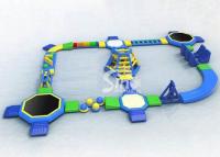 China 35x30m Giant Inflatable Water Obstacle Course for Kids and Adults with CE EN71 Certification for sale