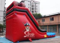 China 17ft High Outdoor Commercial Pirate Theme Inflatable Water Slide 27x13x17ft for sale