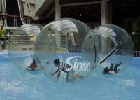 China Clear PVC TPU Inflatable Water Walking Ball 2m Diameter for Kids Adults Pool Party for sale
