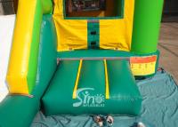 China Commercial Grade Kids Inflatable Balloon Combo Castle 5.2m x 4.0m with Slide for Outdoor Play for sale