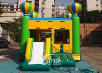 China Commercial Grade Kids Inflatable Balloon Combo Castle 5.2m x 4.0m with Slide for Outdoor Play for sale