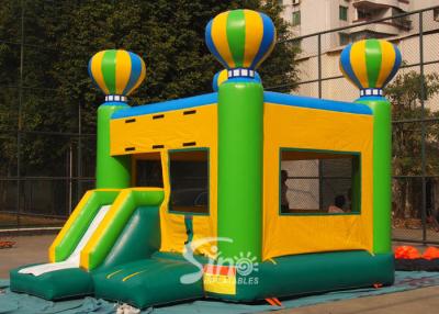 China Commercial Grade Kids Inflatable Balloon Combo Castle 5.2m x 4.0m with Slide for Outdoor Play for sale