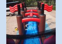 China Commercial Giant Pirate Ship Inflatable Water Slide 20m with Slip N Slide for Adults Outdoor Park for sale