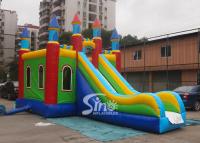 China Lead Free PVC Tarpaulin Inflatable Bouncy Castle Slide Combo 9x5x5.5m CE EN14960 for sale