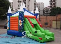 China 5in1 Commercial Grade Kids Crocodile Inflatable Combo Game with Slide 610g PVC for sale
