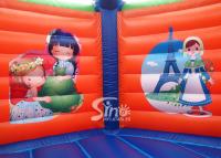 China 5in1 Commercial Grade Kids Crocodile Inflatable Combo Game with Slide 610g PVC for sale