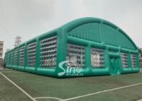 China 37x19m Inflatable Sports Arena Tent with Transparent Windows and Removable Doors for sale