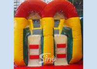 China Commercial Kids Inflatable Bouncy Castle with Slide 5.2x5.5m PVC Tarpaulin CE EN14960 for sale