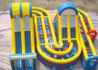 China Commercial Inflatable Obstacle Course 13m x 13m Outdoor Giant Playground for Fun for sale