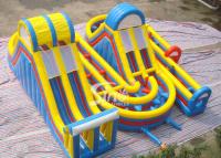 China Commercial Inflatable Obstacle Course 13m x 13m Outdoor Giant Playground for Fun for sale