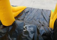 China 15x8m Giant Adults Inflatable Obstacle Course With Slide For Challenge Run In Mud Run Events for sale