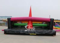 China 16x6m Crazy Tangled Up Adults Inflatable Obstacle Course For Outdoor Sports Events for sale