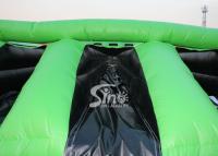 China 15x6m Inflatable Tunnel Obstacle Course 4 Lanes for Kids and Adults Outdoor Sports Events for sale