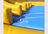 China 15x6m 6 Lane Vertical Rush Slide Adults Inflatable Obstacle Course For Outoor Mud Or Color Run for sale