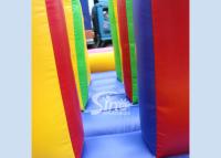 China 9m Long Kids Energy Challenge Inflatable Obstacle Course Pvc Tarpaulin From Sino Inflatables for sale