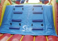 China 21m Long Colorful Children Boot Camp Inflatable Interactive Game Made In Sino Inflatables for sale