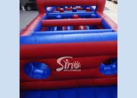 China Commercial Inflatable Obstacle Course 22m x 4m x 6m PVC Tarpaulin CE Certified for sale