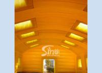 China Yellow Inflatable Outdoor Tent, Giant Inflatable Dome for Opening Ceremonies for sale