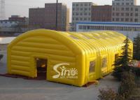 China Yellow Inflatable Outdoor Tent, Giant Inflatable Dome for Opening Ceremonies for sale