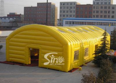 China Yellow Inflatable Outdoor Tent, Giant Inflatable Dome for Opening Ceremonies for sale