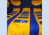 China Outdoor 12m Inflatable Obstacle Course PVC Tarpaulin Commercial Play Equipment for sale