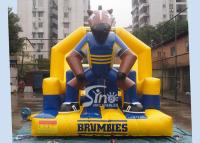 China Outdoor 12m Inflatable Obstacle Course PVC Tarpaulin Commercial Play Equipment for sale