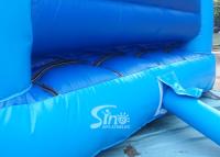China Commercial Grade Kids Frozen Bouncy Castle 610g/m2 PVC Tarpaulin with Roof for sale