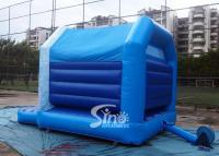 China Commercial Grade Kids Frozen Bouncy Castle 610g/m2 PVC Tarpaulin with Roof for sale
