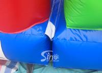 China Commercial Outdoor Kids Inflatable Combo House with Slide 8m x 8m x 5.5m for Park for sale