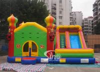 China Commercial Outdoor Kids Inflatable Combo House with Slide 8m x 8m x 5.5m for Park for sale