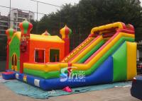 China Commercial Outdoor Kids Inflatable Combo House with Slide 8m x 8m x 5.5m for Park for sale