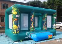 China 6x5m Commercial Inflatable Jumping Castle with Climbing Tower 610g PVC for sale