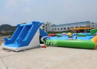 China 25x20m Large Inflatable Water Park for Kids and Adults with Pool and Slides for sale