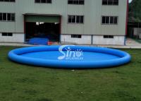 China Giant Inflatable Water Park 19m with 15m Pool for Kids and Adults Commercial Use for sale