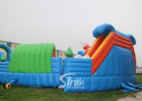 China Custom Giant Inflatable Water Park 15m Pool 19m Total for Kids Adults Commercial Use for sale