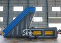 China 6m High Adults Big Inflatable Air Bag With Cliff Platform For Adventure Challenges for sale