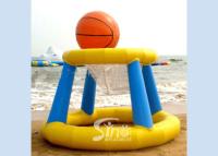 China Inflatable Basketball Hoop 2m Dia Water Park Game for Kids Beach Party Challenge for sale