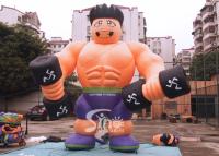 China 5m High Inflatable Muscle Man for Gym Outdoor Advertising Promotions for sale