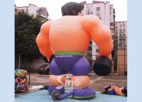 China 5m High Inflatable Muscle Man for Gym Outdoor Advertising Promotions for sale