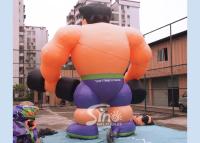 China 5m High Inflatable Muscle Man for Gym Outdoor Advertising Promotions for sale