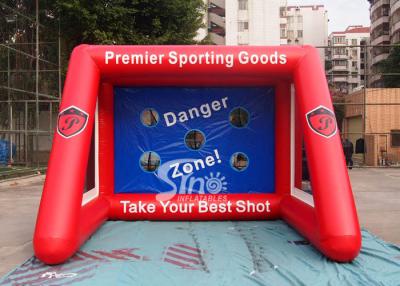 China Commercial Inflatable Football Goal Game 4x4x3m for Kids and Adults with CE Certification for sale