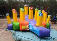 China Great Fun Outdoor Kids N Adults Interactive Inflatable Throw Ring Toss Games for sale