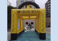 China Customized Outdoor Giant Inflatable Football Goal Tent 6.6x3.6x5.2m for Kids and Adults Games for sale