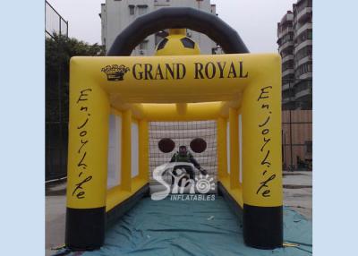 China Customized Outdoor Giant Inflatable Football Goal Tent 6.6x3.6x5.2m for Kids and Adults Games for sale