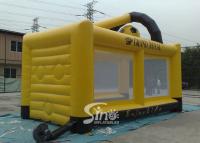 China Customized Outdoor Giant Inflatable Football Goal Tent 6.6x3.6x5.2m for Kids and Adults Games for sale
